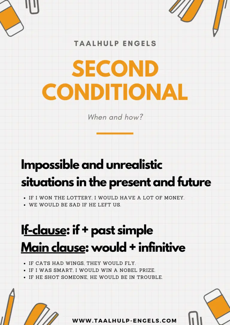 The Second Conditional – Taalhulp Engels
